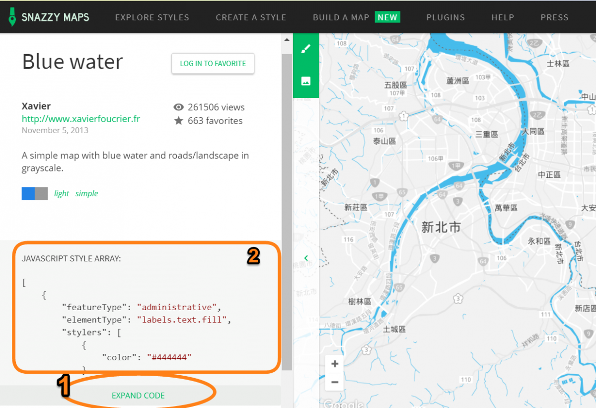 Google map style 地圖風格自己訂 | 網絡行動科技